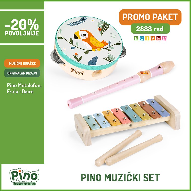 Promo paket – Muzički set za devojčice