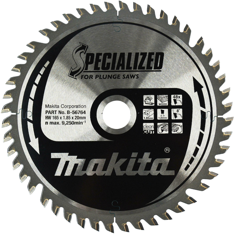 Makita TCT list testere sa tvrdim metalnim (karbidnim) zupcima za SP600D (B-56764)