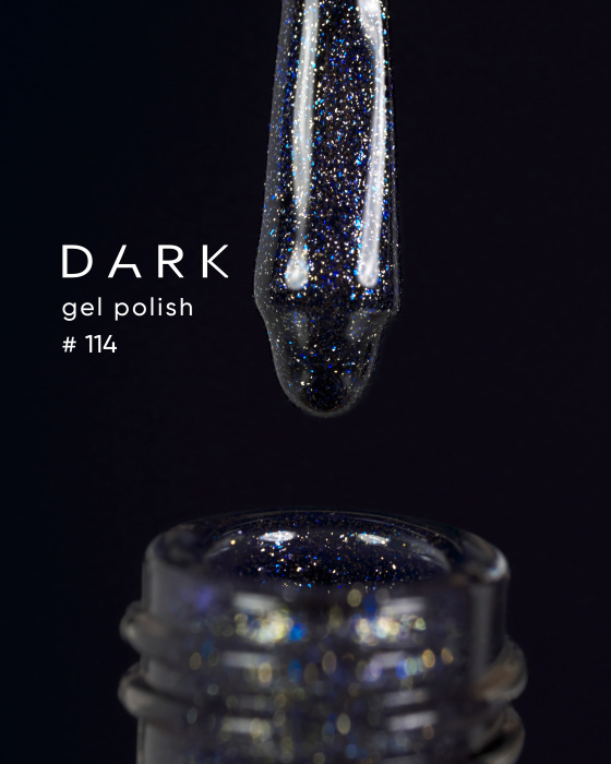 DARK GEL POLISH #114 10 ml (Kopiraj)