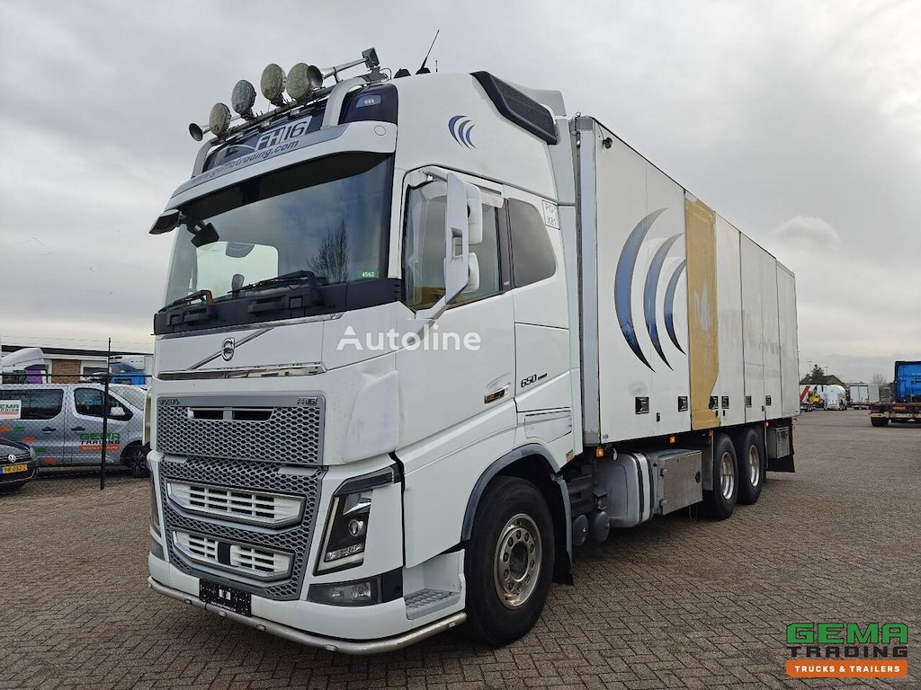Volvo FH650 FH16 6x4 Globetrotter XL Euro 6 - Full Air - Refrigerator/ izotermni kamion