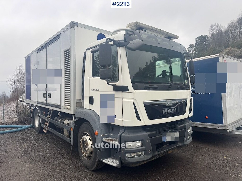 MAN TGM 18.250 Skapbil. 110 000 km! kamion furgon