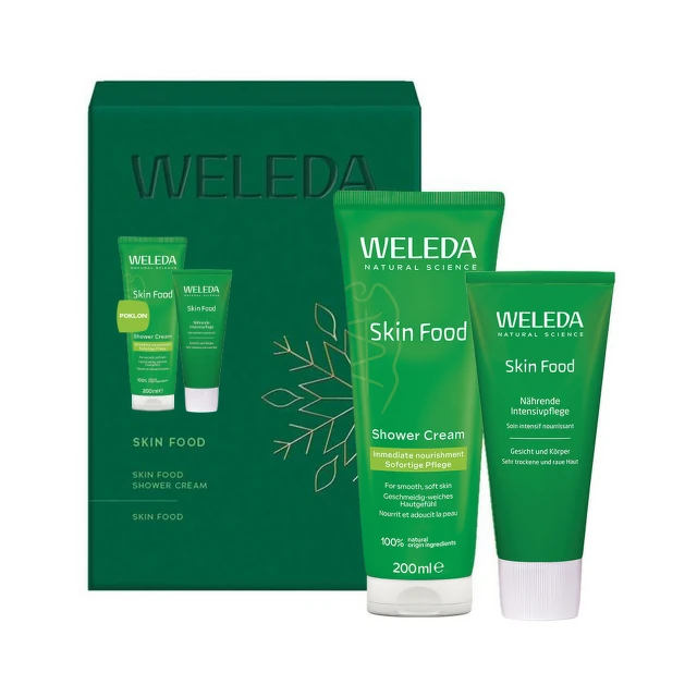 Weleda Skin Food set 2025: Krema 75 ml + Skin Food Gel za tuširanje 200 ml