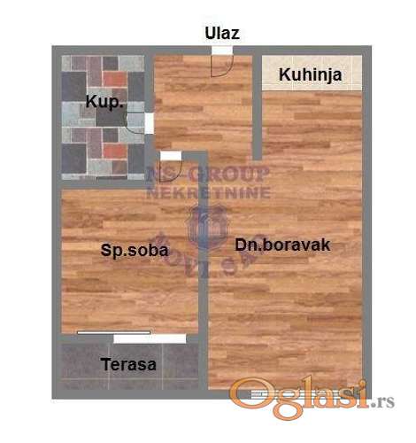 542412-Dvosoban-42m2-Bulevar patrijarha Pavla
