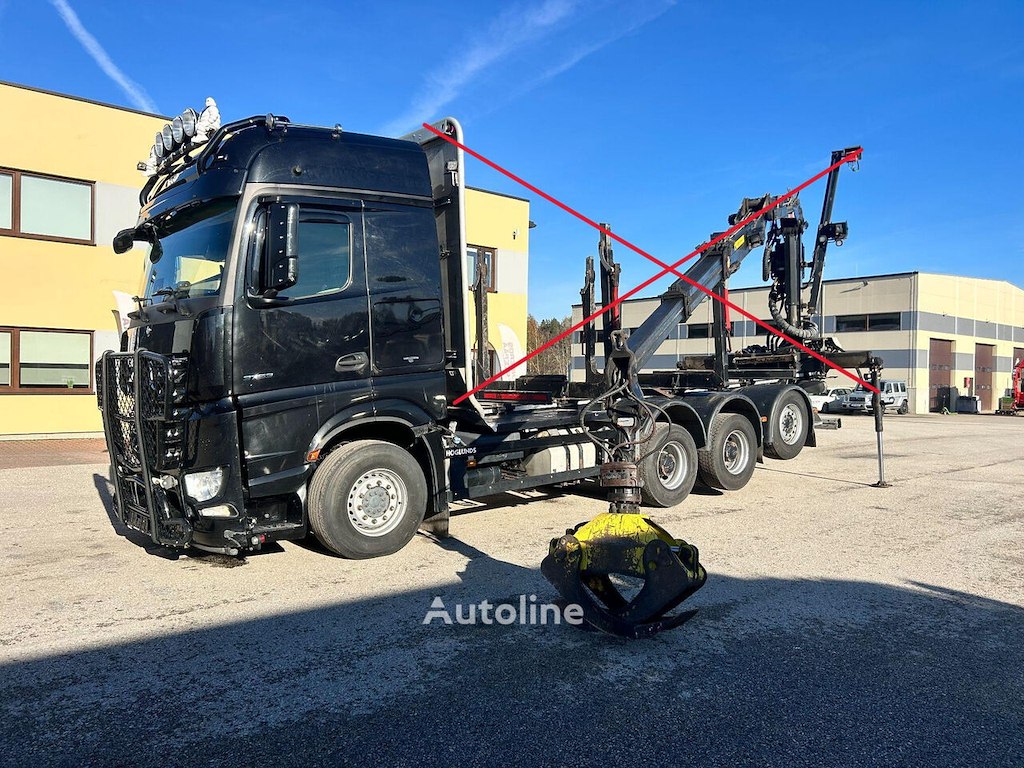 Mercedes-Benz AROCS 3763 8X4*4 EURO6 + LOFLIFT 125Z HiVision kamion šasija