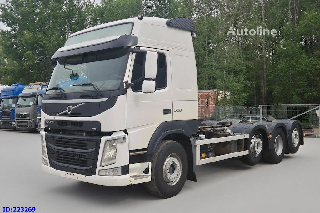 Volvo FM13 500HP 8x2 (2 steering axels) kamion šasija