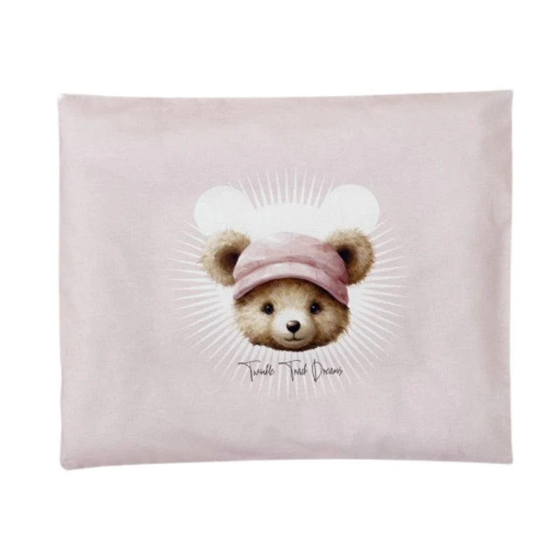 Textil Teddy jastučnica za devojčice Roze, 40x50cm