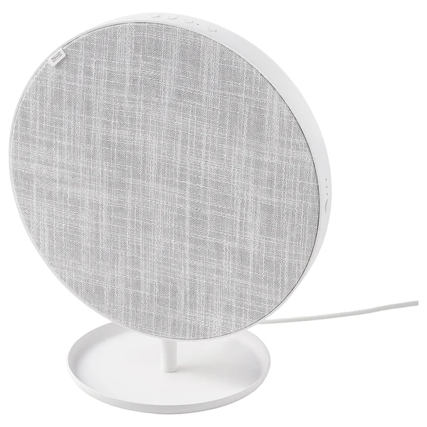 Bluetooth zvučnik, bela, 29 cm