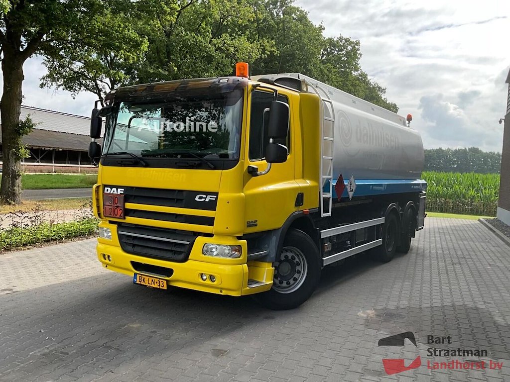 DAF FAN CF 75.250 6x2 Euro 5 tankwagen, 22000 L met 4 compartementen autocisterna