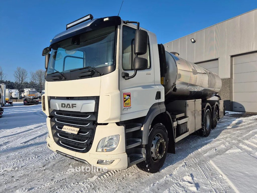 DAF CF 480 15000L INSULATED INOX TANK - PUMP - RETARDER autocisterna za mleko