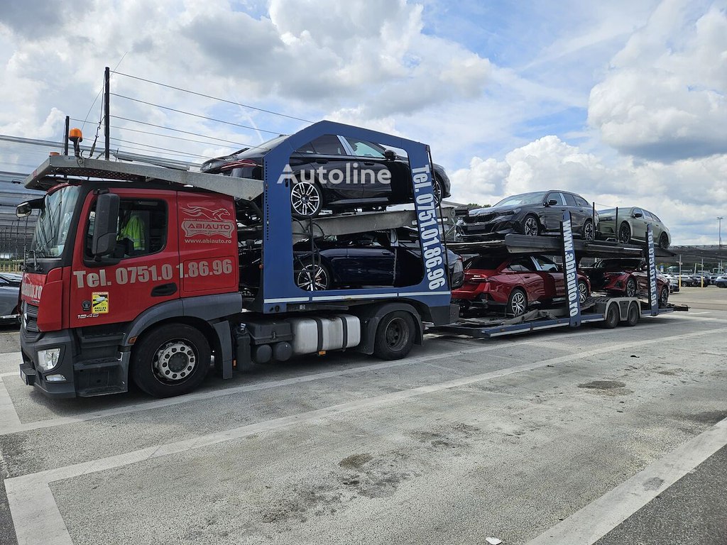 Mercedes-Benz Actros 1846 autotransporter + prikolica autotransportera