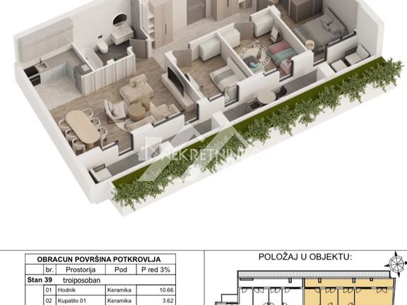 Novogradnja - centar Novog Sada - bez provizije ID#4822