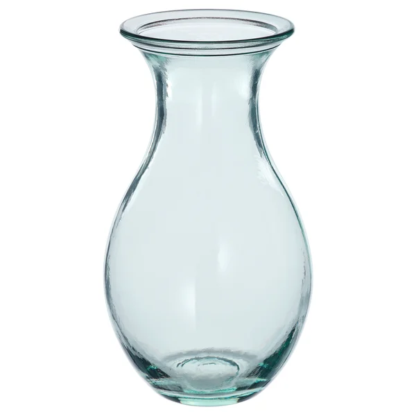 Vaza, staklo/zelena, 15 cm