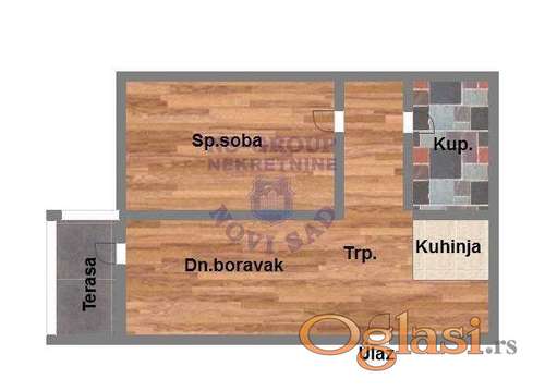Dvosoban 36m2 Sremska Kamenica