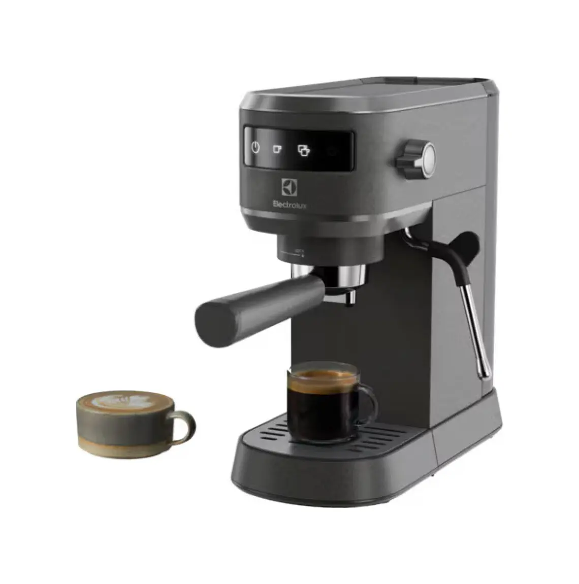 Electrolux Aparat za espresso kafu E6EC1-6BST, 1350 W, 15 bara, Crni
