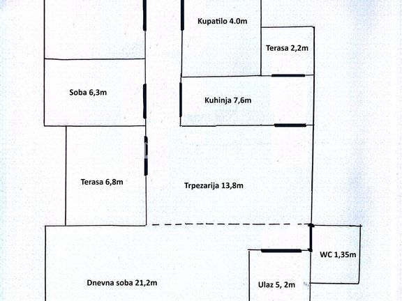 Prodajemo troiposoban stan, Vidikovac, 91m²