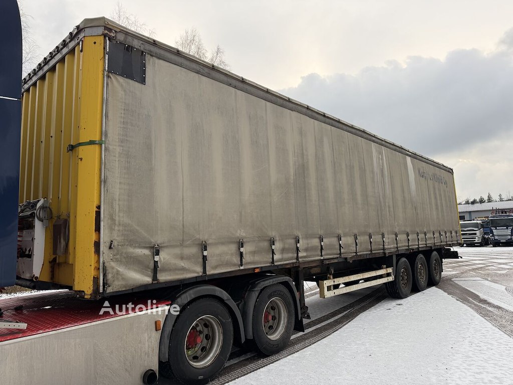 Krone poluprikolica sa kliznom ceradom