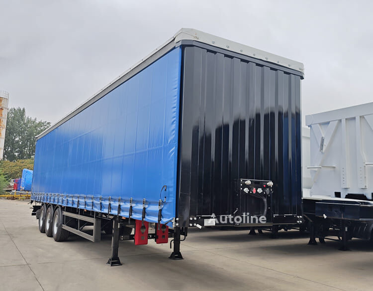 Nova Titan 3 Axle 40 FT Curtain Side Trailer Price poluprikolica sa kliznom ceradom