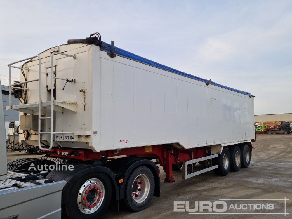 Prodaje se Fruehauf Tri Axle Bulk Tipping Trailer, Front Lift Axle, Ea poluprikolicu kipera na aukciji
