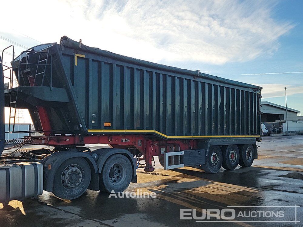 Prodaje se Wilcox 2015 Wilcox Tri Axle Bulk Tipping Trailer, Front Lift Axle, Easy poluprikolicu kipera na aukciji