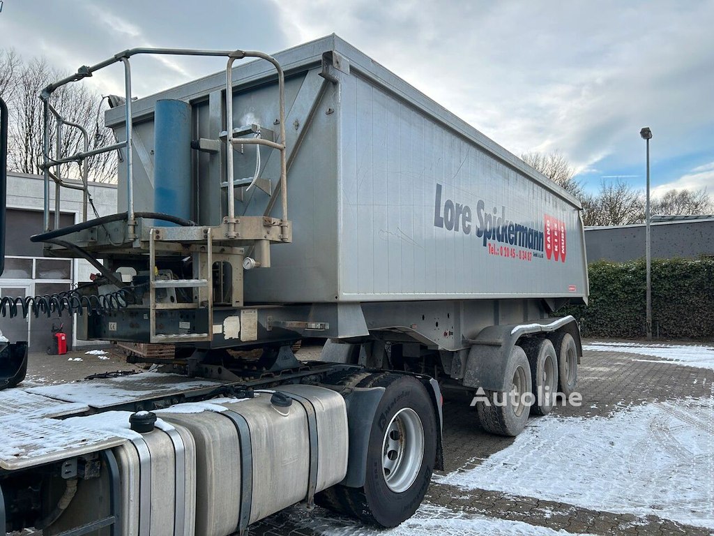 Langendorf ALU Kipp-Auflieger mit 3 Achsen ca. 28m³ poluprikolica kipera