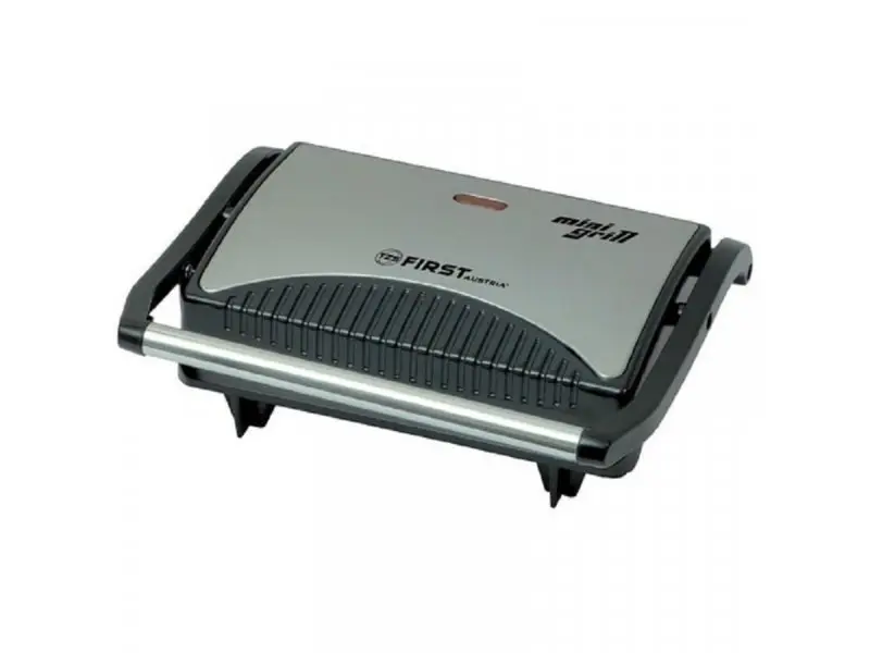 FIRST FA5343-1 Preklopni toster, 700W, Inox