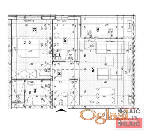 KOD LIDL-A, 50m2, Dvosoban sa pdv, Izgradnja