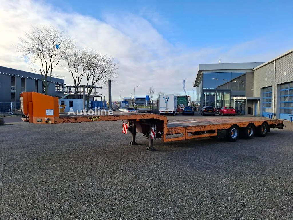 Broshuis 31N5 EU / SEMI TRAILER / 6.3M EXTENDABLE / SAF AXLES / 1XSTEERIN poluprikolica sa niskom platformom