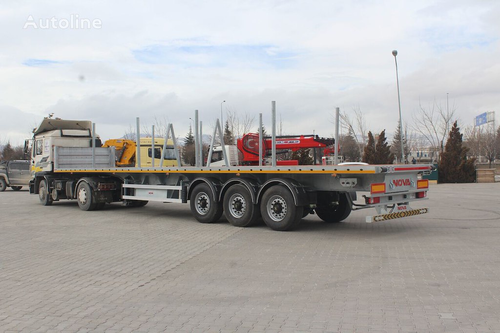Nova Nova New Platform Flat Semi Trailer Production - 2026 poluprikolica platforma