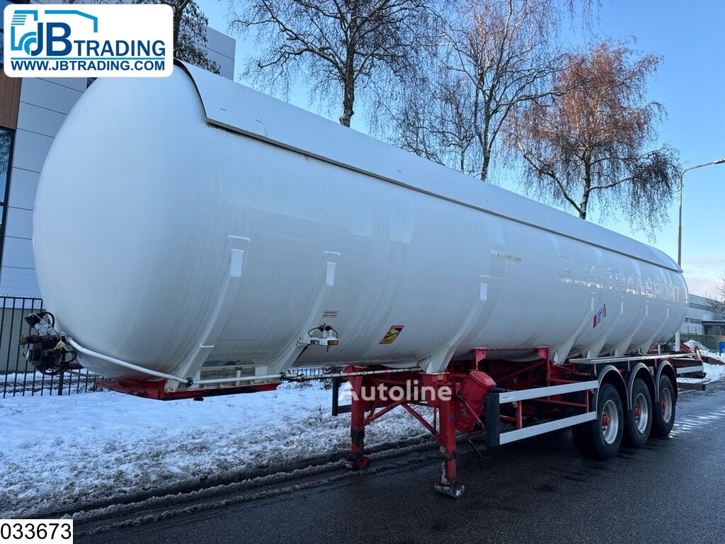Burg Gas 50600 Liter, LPG GPL gas tank, Gaz, 1 Compartment poluprikolica cisterna za gas