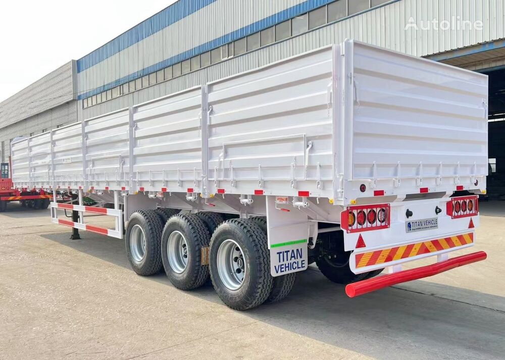 Nova Titan NEW Tri Axle Grain Trailers for Sale poluprikolica sa ravnom platformom