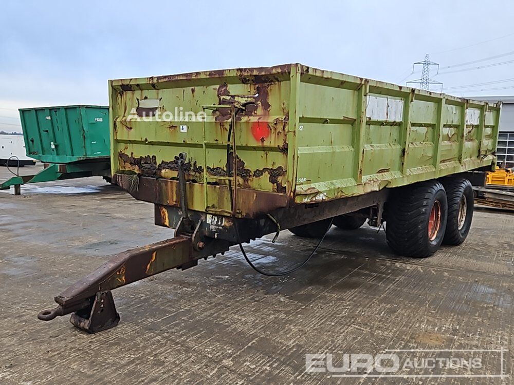 Prodaje se Fraser Twin Axle Sprung Draw Bar Hydraulic Tipping Trailer prikolicu kiper na aukciji