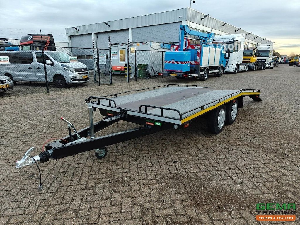 Witte Witteveen R2028 Oprij Aanhanger Car Ambulance - Ramps - Spare Wh prikolica autotransportera