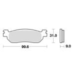 TRW MCB699SRM MAXI-SCOOTER SINTER