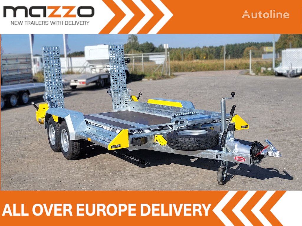 Nova BOB 35.36 Excavator trailer prikolica za građevinske strojeve