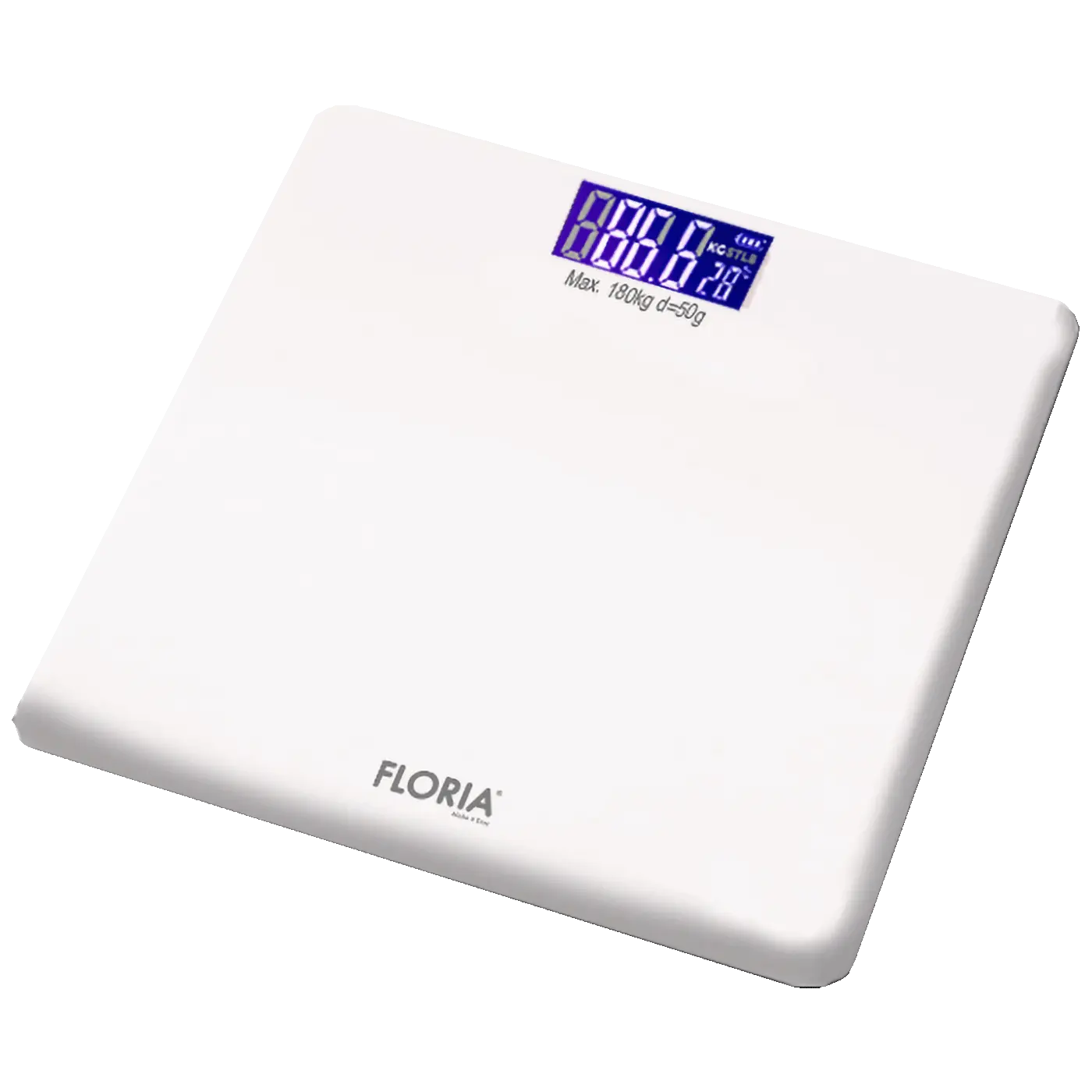 FLORIA ZLN7683 Vaga za telo, do 180 kg, bela