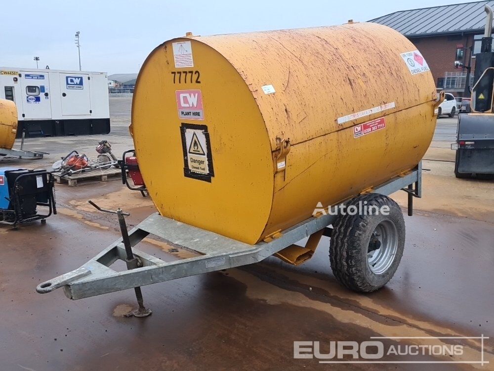Prodaje se Trailer Engineering 140 Litre Single Axle Bunded Fuel Bowser, Electric Pump prikolicu cisternu za gorivo na aukciji