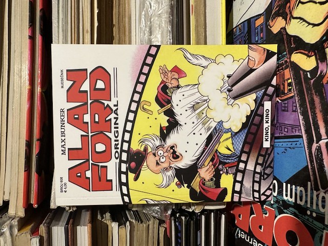 Alan Ford 608 Kino, kino