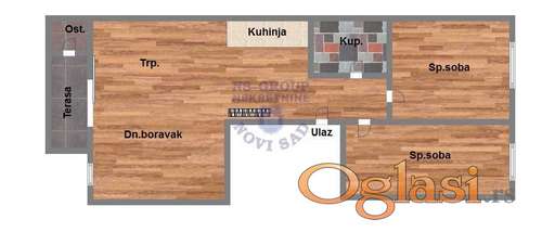 Dvoiposoban 64m2 Telep