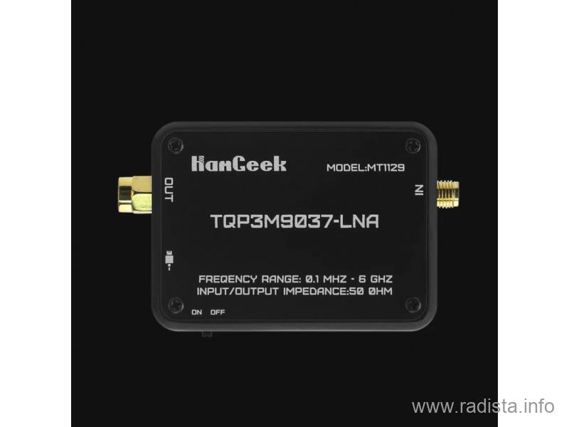 HamGeek Low Noise Amplifier for SDR receiver
