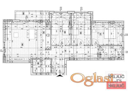 DETELINARA, 90m2, Četvorosoban sa pdv