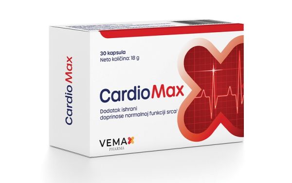 CARDIOMAX, 30 KAPSULA