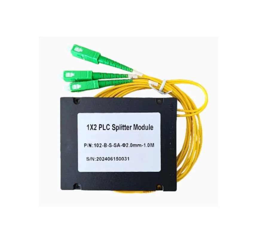 ABS PLC Splitter ExeLink 1x2 Optic Splitters SC/APC