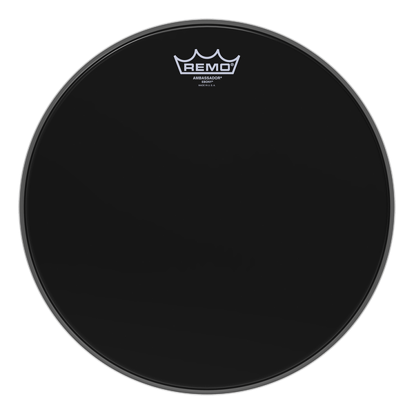 Remo ES-0014-00 AMBASSADOR® EBONY® – Plastika za bubanj 14″