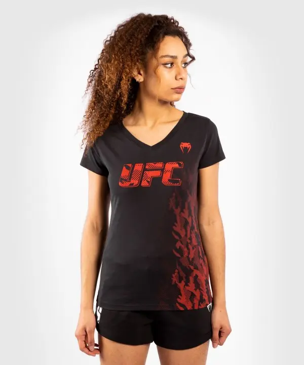 Venum x UFC Ženska majica Authentic Fight Week, Crna