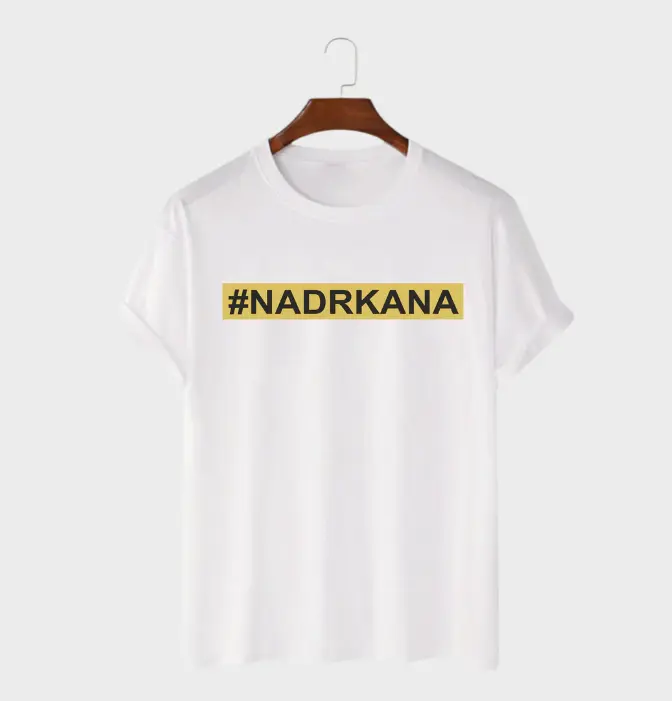 MAFIMI Ženska majica Nadrkana, Bela