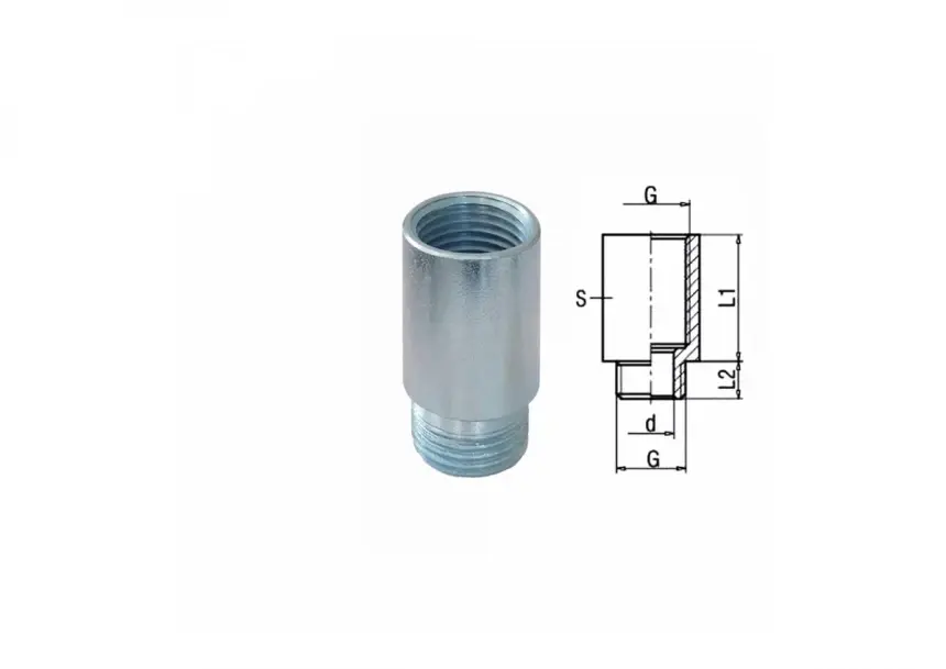 Vodovodni produžetak 3/8''x30 mm