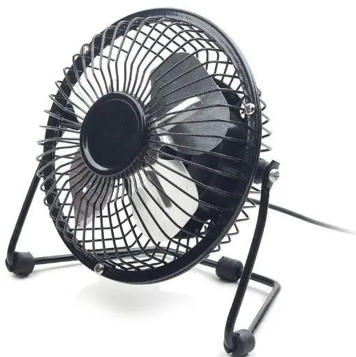 METALNI VENTILATOR Gembird NF-03 USB 10cm desktop fan black