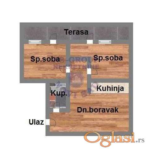 Dvoiposoban stan u izgradnji