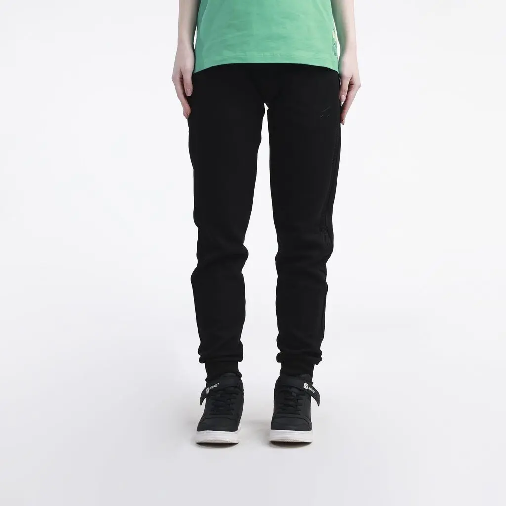 Lotto Ženski donji deo trenerke Olimpico Rc Pants, Crni