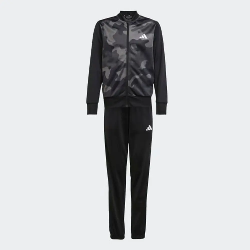 Adidas Komplet trenerka za dečake j camo t ts 3s, Crna